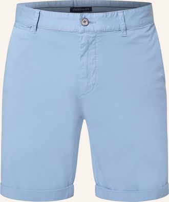 Strokesman's Strokesmans Chinoshorts Slim Fit blau