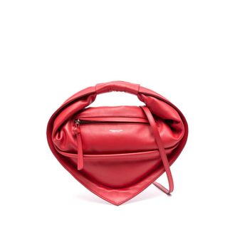 Federico Cina Leather Shoulder Bag