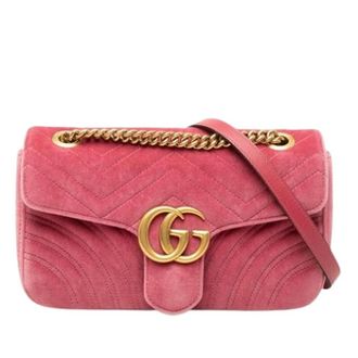 Gucci Pre-owned Vintage Quilted Shoulder Bag - - Pre-owned - Damen - Rosa - ONE SIZE