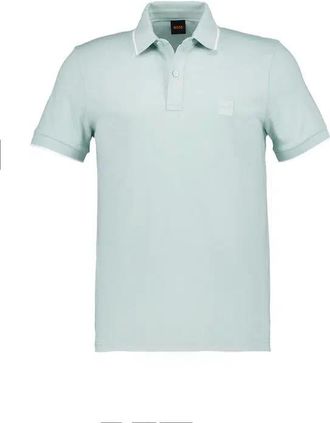 Boss Orange by Hugo Boss BOSS Orange Herren Polo-Shirt gr&uuml;n Slim Fit