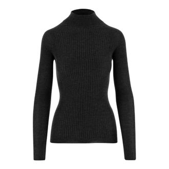 SA SU PHI Pull en cachemire et soie - Femme - Pulls - Noir - Taille: 44 FR