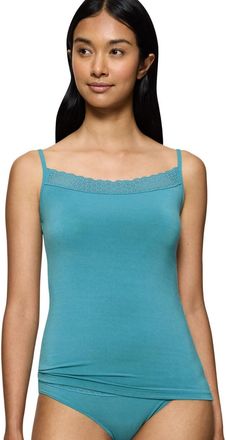 Triumph Feel of Modal Spaghetti Top, Hemd Damen, Türkis (Quiet Turquoise), XS