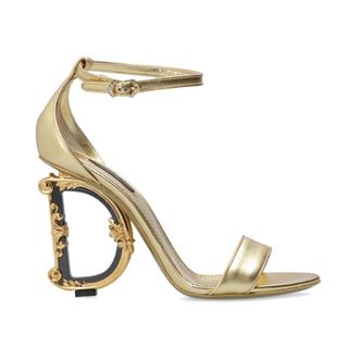 Dolce & Gabbana Sandalen mit hohem Absatz - - Shoes - Damen - Gelb - 40 EU