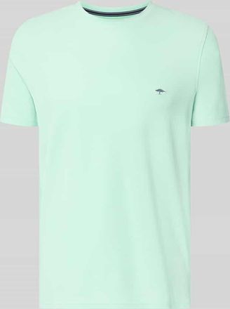 Fynch-Hatton Regular Fit T-Shirt mit Logo-Stitching