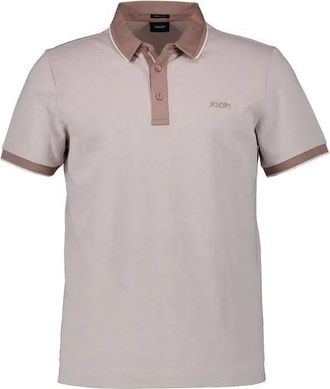 Joop Herren Polo-Shirt braun Baumwoll-Piqué