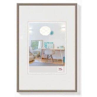 Walther Design Cadre Photo Acier 59,4 x 84 cm (DIN A1) New Lifestyle Cadre en Plastique KV684D