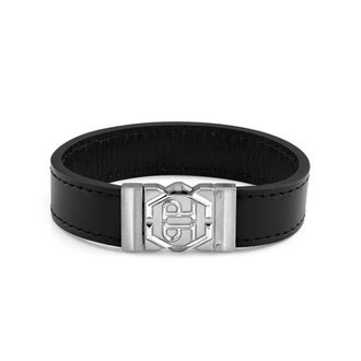 Philipp Plein Armb&auml;nder - Armband Hexagon Tactical Buckle - Gr. S - in Schwarz - f&uuml;r Damen