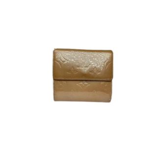 Louis Vuitton Portefeuille en cuir Pre-owned - Femme - Pre-owned - Brun - Taille: ONE Size