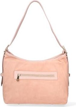 Gave Lux Sac à bandoulière pour femme en cuir véritable Made in Italy 31 x 26 x 11,5 cm, Rose antique, Taille unique