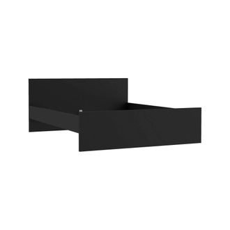 Dmora Dmora - Letto Matrimoniale Kaitak, Sommier Per Camera Da Letto, Giroletto Per Stanza, Struttura Porta Materasso, 207x166 H80 Cm, Nero