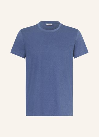Paul Paul T-Shirt Mit Leinen blau