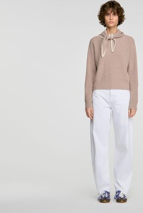Sandro Pull 2 en 1 laine et cachemire