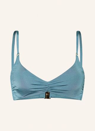 Watercult Watercult Bralette-Bikini-Top Shimmering Solids blau