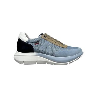 Callaghan Sneakers aus Stoff und Wildleder mit ALGORITMO-Technologie - - Shoes - Herren - Blau - 40 EU