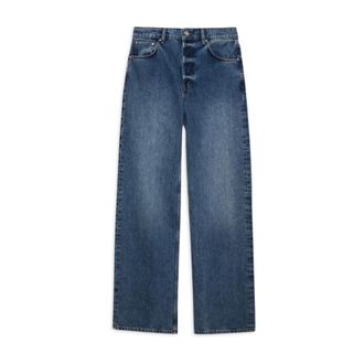 Anine Bing Hugh Wide Jeans - - Jeans - Damen - Blau - W25