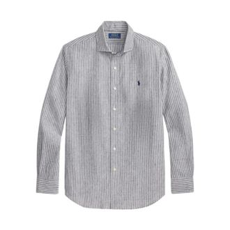 Polo Ralph Lauren Homme, Chemises, Gris, Taille: L Woven Sport Shirt