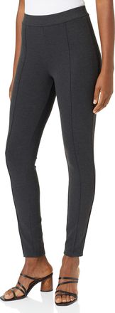 Tom Tailor Damen Basic Leggings, 10522 - Shale Grey Melange, S