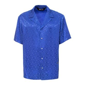 Just Cavalli Homme, Chemises, Bleu, Taille: XS Chemises