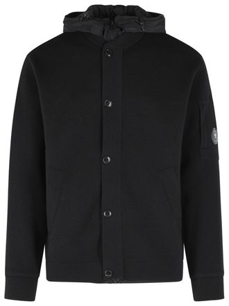 C.P. Company C.P. Veste r&eacute;versible en laine noire Company