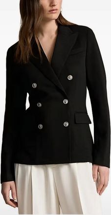 Polo Ralph Lauren blazer à boutonnière croisée - Noir