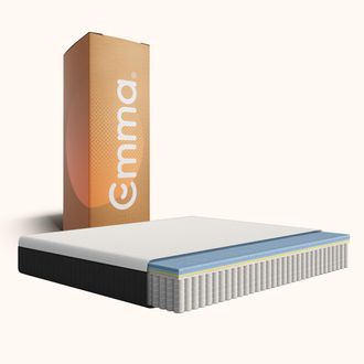 Emma Original Pro Matratze 140x200 cm - Testsieger Komfort (Stiftung Warentest 10/2025, Note GUT 2,0) 27 cm Hybridmatratze - ThermoSync Technologie und Tas