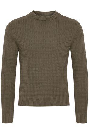 Casual Friday CFKarlo Herren Strickpullover Feinstrick Pullover Pulli mit Rundhalsausschnitt O-Neck Struktur Strick, Gr&ouml;&szlig;e:M, Farbe:Bungee Cord (180513)