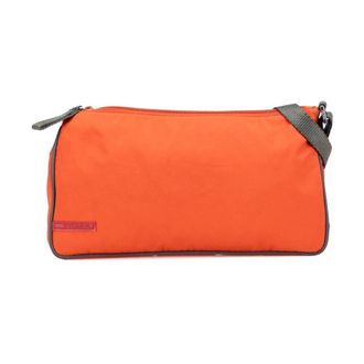 Prada Pre-owned Textile Shoulder Bag - - Pre-owned - Damen - Orange - ONE SIZE