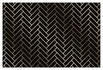 Wallario selbstklebendes Poster - Elegantes Fischgr&auml;tmuster, Aufkleber in Premiumqualit&auml;t, Klebefolie Gr&ouml;&szlig;e: 61 x 91,5 cm (Maxiposter)