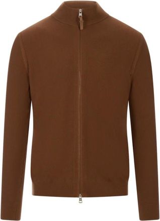 Moncler Homme, Pulls, Brun, Taille: M Cardigan Tricot
