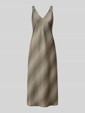 someday Midikleid mit V-Ausschnitt Modell Qova wave