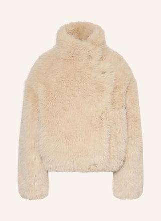 someday Someday Kunstfell-Jacke Vurla beige