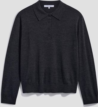 Gerard Darel Polo en laine m&eacute;rinos - REBECA - anthracite