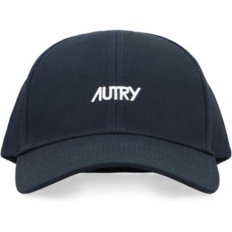Autry Femme, Accessoires, Bleu, Taille: ONE Size Logo Baseball Cap