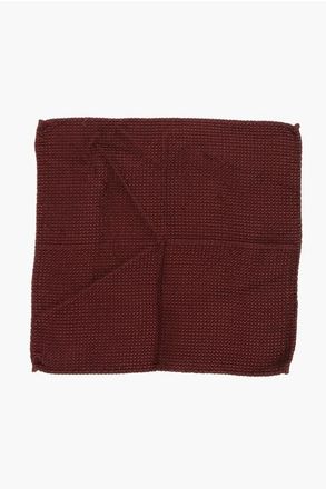Dsquared2 Solid Color Silk Pocket Square size Unica
