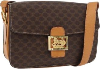 Celine Sac bandouli&egrave;re vintage doccasion - Femme - Pre-owned - Brun - Taille: ONE Size