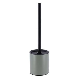 Tendance Brosse WC Acier Inoxydable - Kaki/Noir