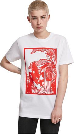 Mister Tee Damen Ladies Chinese Beauty X Tee White, XXL