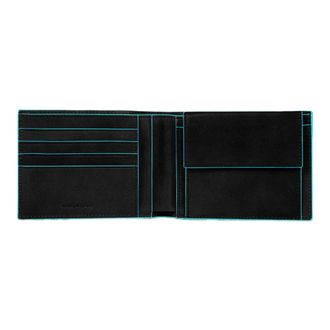Piquadro Homme, Accessoires, Noir, Taille: ONE Size Portefeuille Blue Square