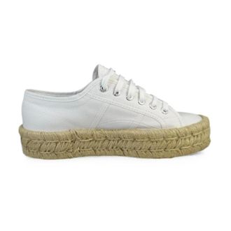 Superga Baskets compens&eacute;es Espadrille - Homme - Chaussures - Blanc - Taille: 38 EU