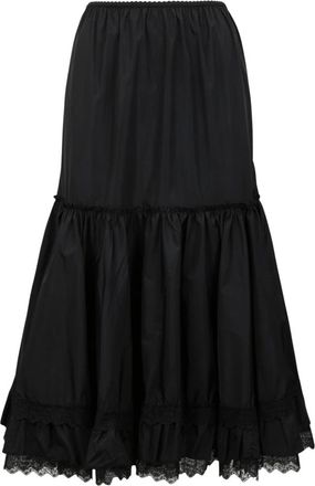 Ganni Rock aus Nylon - - Skirts - Damen - Schwarzk - S