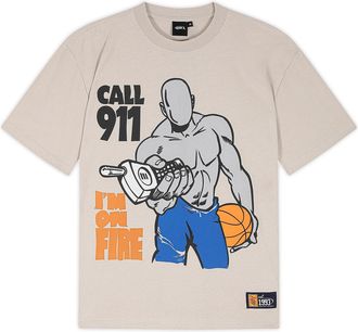AND1 T-Shirt On Fire Trash Talk