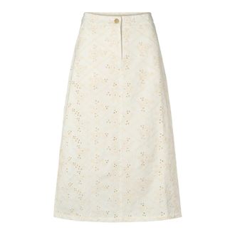 Rue de Femme RDFBeryl skirt - - Skirts - Damen - Wei&szlig; - L