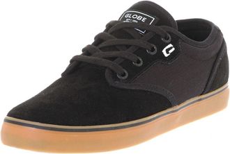 Globe Herren Motley Low-Top, Schwarz (Black/Black/Gum), 44.5 EU