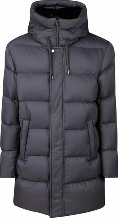 Herno Manteau Court - Gris