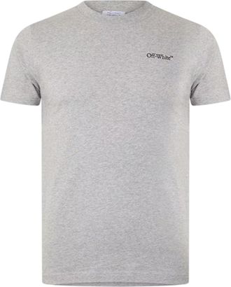 Off-white Off White - Windy Arrow T-Shirt f&uuml;r Herren (Grau/Schwarz)