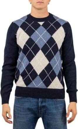 Gran Sasso Pull &agrave; col rond - Homme - Pulls - Multicolore - Taille: M