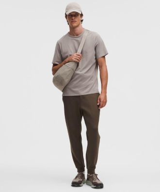 lululemon Jogging Smooth Spacer pour Hommes - Brun/Vert - Taille 2XL