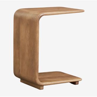 Sklum Tinsley Holz Beistelltisch 35x40 cm Mango-Holz