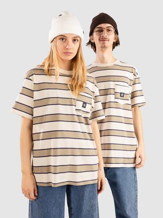 Element Icon Label Pocket T-Shirt aluminium