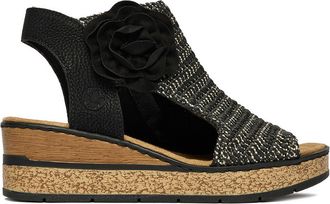 Rieker Sandalen Rieker CEO-63791-01 Schwarz